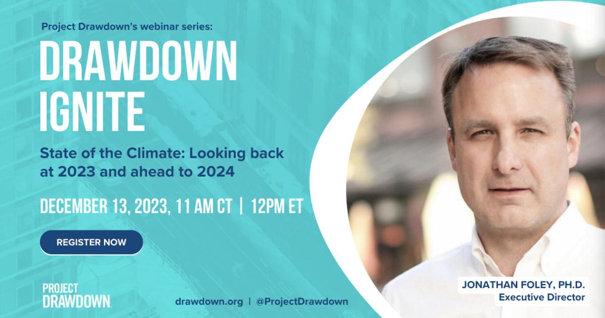State of the climate: Looking back at 2023 and ahead to 2024 | Project Drawdown®